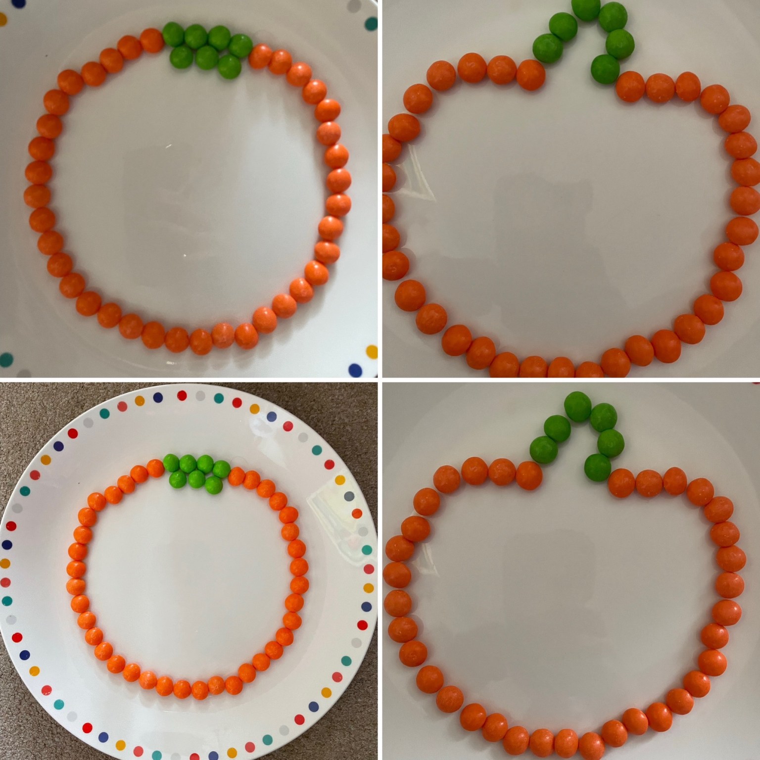 Pumpkin Colour Experiment - The B Family