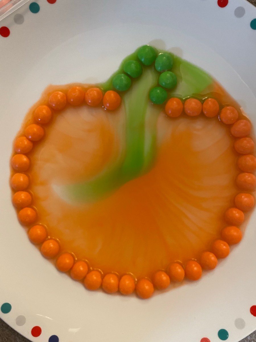 Pumpkin Colour Experiment - The B Family